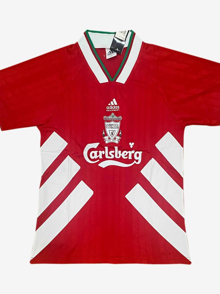 Liverpool Home 1994 95 Season Retro Jersey.