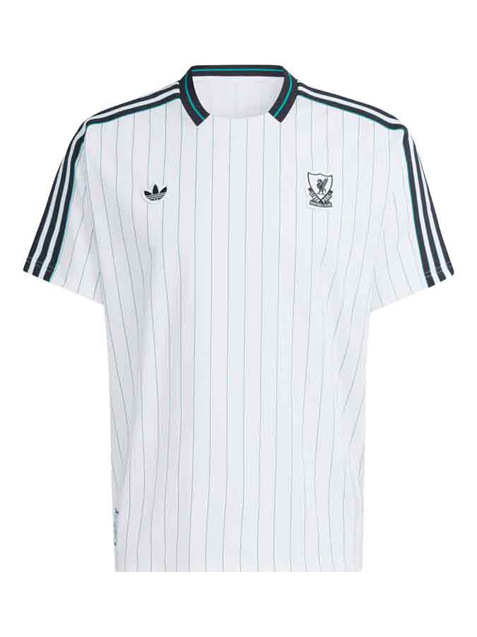 Liverpool Terrace Icons White Jersey 25-26 Player Version.